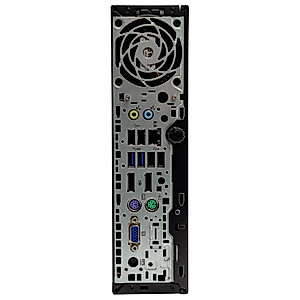 HP Elitedesk 800 G1 Ultra-Slim Desktop Computer, Intel i7-4770s up to 3.9 GHz, 16GB RAM, 240GB SSD, DVD, Windows 10 Professional 64 Bit (Renewed)