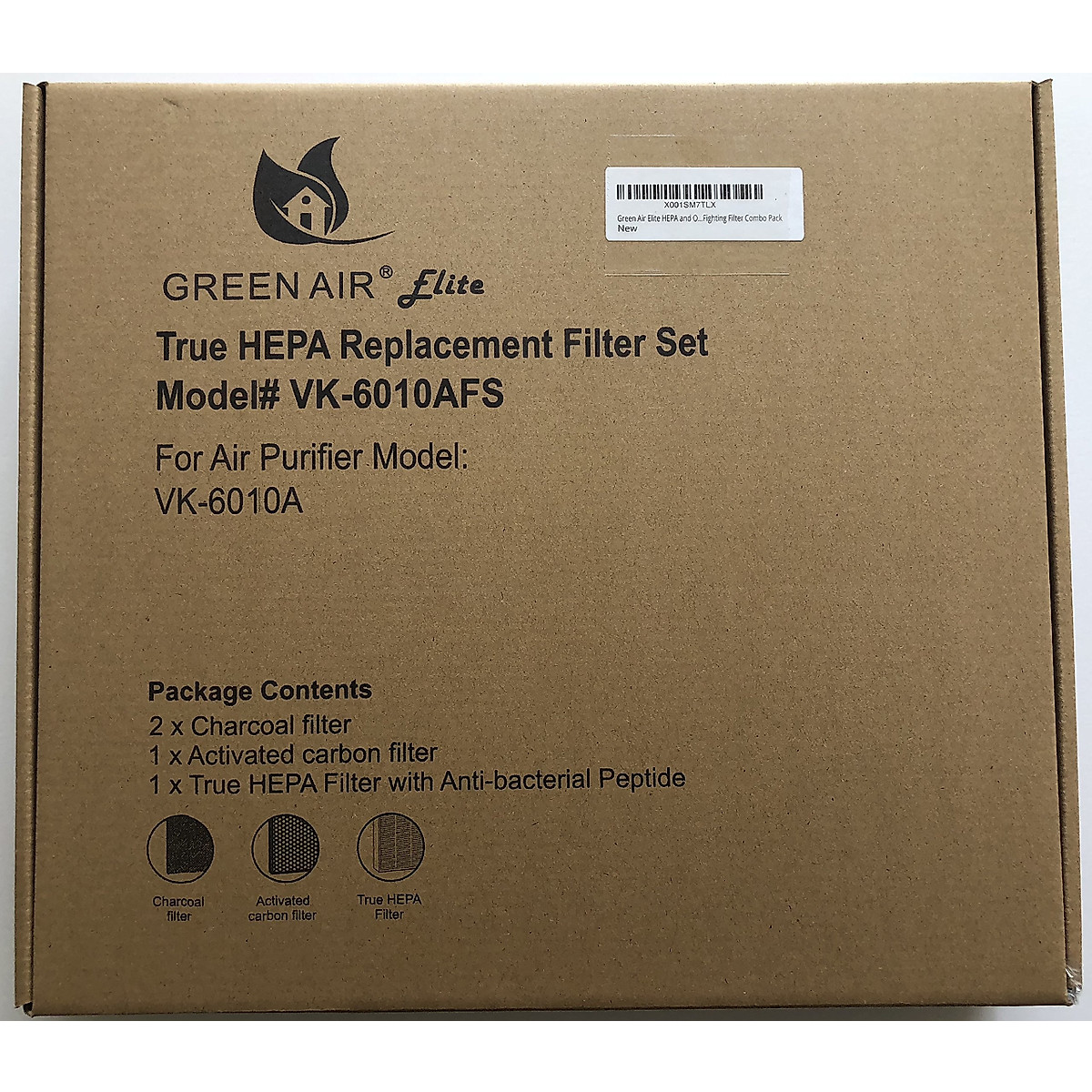 Green Air Elite HEPA and Odor Fighting Filter Combo Pack
