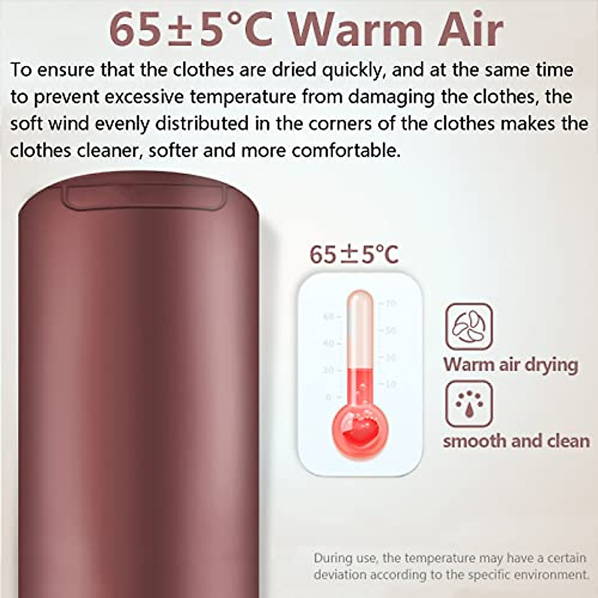 EUPXRHY Electric Clothes Airer Dryer Indoor, Fast Drying Heated Drying Rack for Clothes with Timer, Portable Electric Airer Clothes Dryer 15kg, Thermostatic Heating, 900W Energy Saving