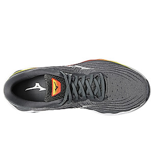 Mizuno Men's Wave Horizon 6 Sneaker, Ultimate Grey/Silver, 12