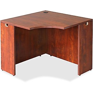 Lorell Corner Desk, 36 by 42 by 29-1/2-Inch, Cherry