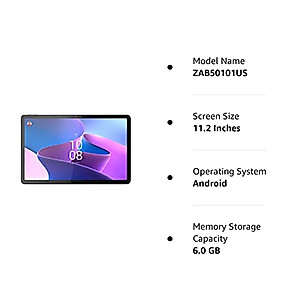 Lenovo Tab P11 Pro Gen 2, 11.2" Touch 420 nits, 6GB, 128GB, Android 12 ZAB50101US