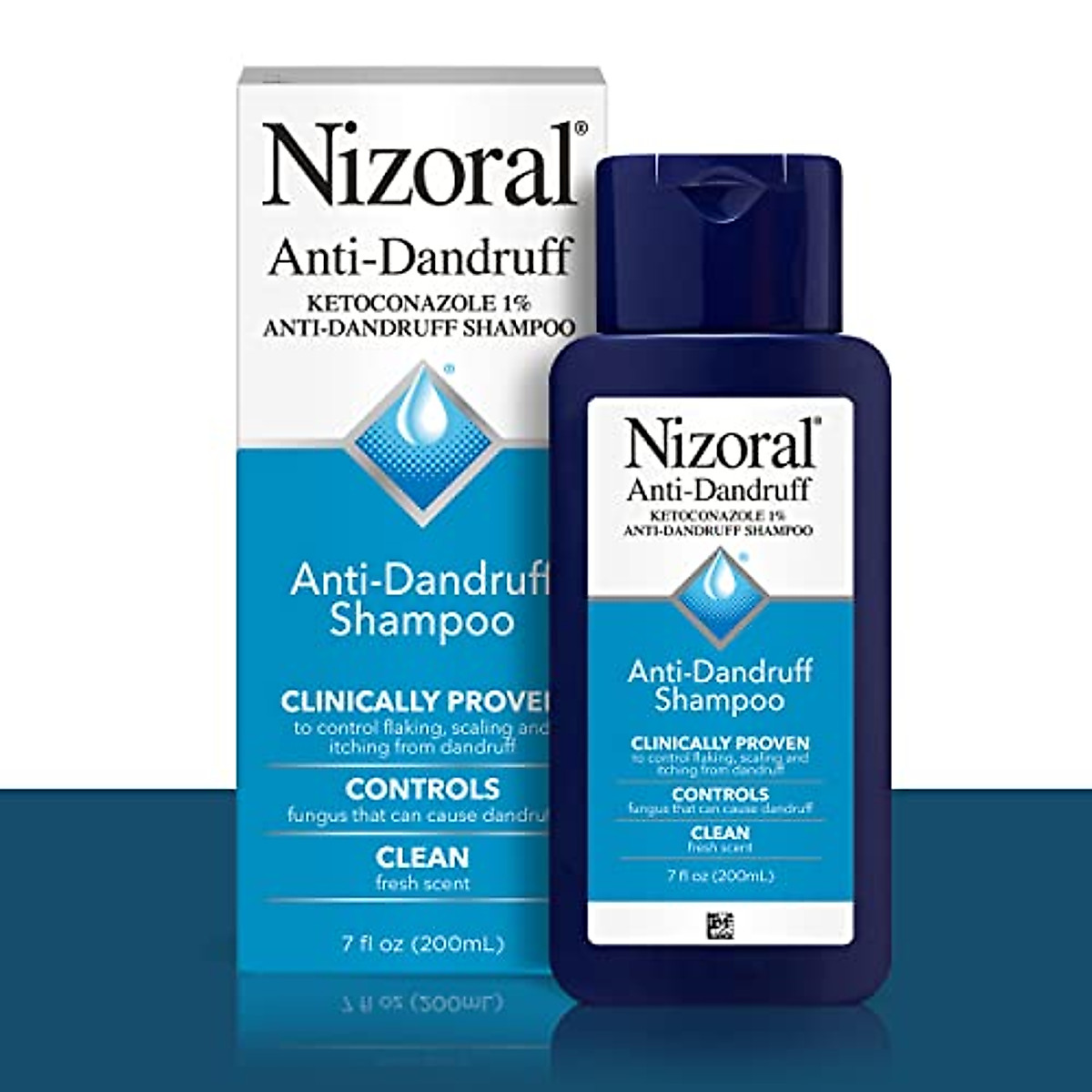 Nizoral Anti-Dandruff Shampoo, 7 Fl Oz (Pack of 2)