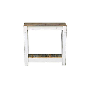 White Combo 30'' Console Table