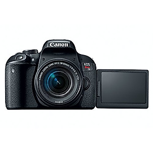 Canon EOS Rebel T7i US 24.2 Digital SLR Camera with 3-Inch LCD, Black (1894C002)