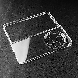 Gufiire Clear for OnePlus Open Case, Anti-Yellowing Slim Thin Crystal Transparent Protective Phone Cover for One Plus Open 5G Case 2023 (Clear)