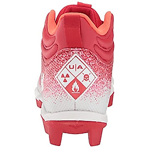 Under Armour Men's Spotlight Fran 2.0, Red (600)/White, 16 Medium US