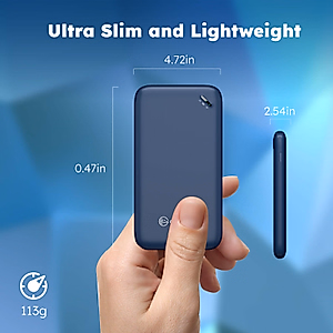 GlocalMe UPP 4G LTE Portable WiFi Hotspot Device for Travel, Pocket WiFi Mobile Hotspot Device with Global 1GB Data, Available in Over 200 Countries, No Contract Or SIM Card Required (Blue)