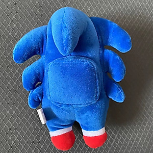 15cm/6in Sonic Plush Toy, Sonic exe Plush, Sonic Among Plush, Gift for Kids or Fans (3pcs), 6 inches