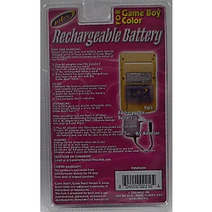 Intec Rechargeable Battery for Game Boy Color