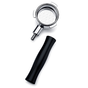 Normcore 54mm Bottomless Portafilter | Bottomless Naked Portafilter | Filter Basket Included | Fits Breville Barista Express and 54mm Breville Machines, Black