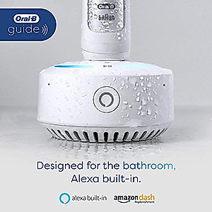 Oral-B Electric Toothbrush, Alexa Built-In, Amazon Dash Replenishment Enabled, White, Smart Brushing System
