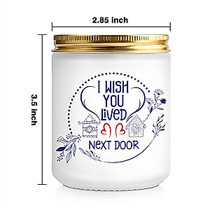 Funny Lavender Scented Candle Gifts, Friendship Gifts for Women, Unique Birthday Gifts for Friend, Mom, Wife, BFF, Coworker, Moving Away Gifts, Housewarming Gifts, Going Away Gifts for Friends