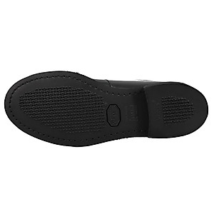 Bates Women's Leather Uniform Oxford Shoes Black 10.5 W