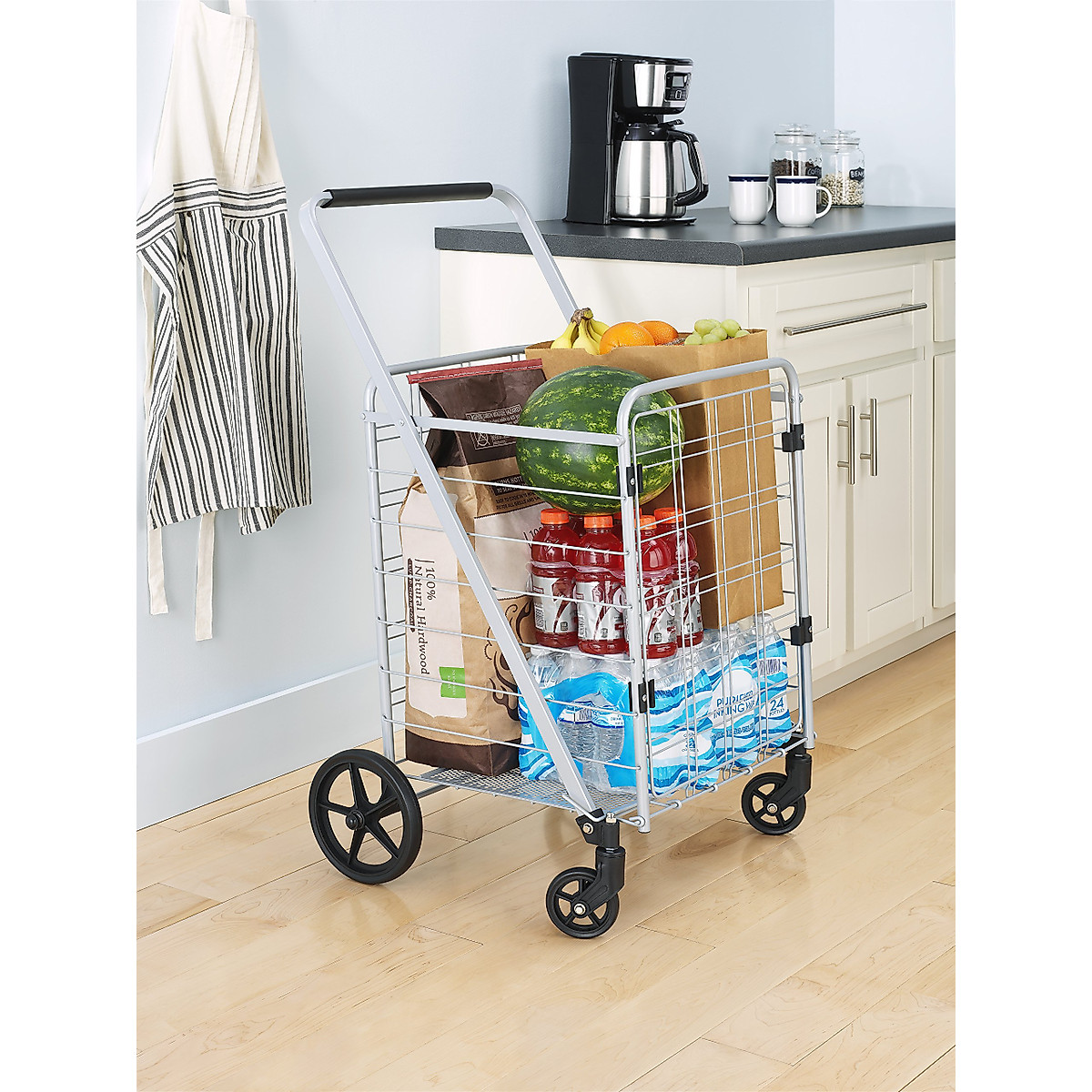 Whitmor Heavy Duty Utility Cart with Front Door