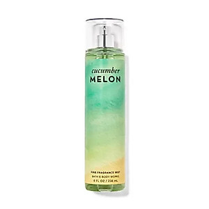 Bath & Body Works Cucumber Melon Fine Body Fragrance Mist 8 Fluid Ounce (Cucumber Melon)