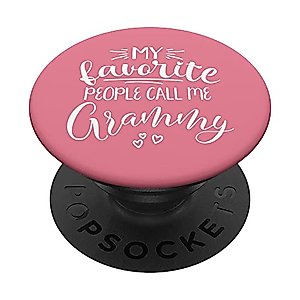 My Favorite People Call Me Grammy PopSockets Swappable PopGrip