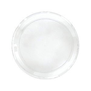 Celebrate It 16” Clear Round Platter Serving Platter for Birthdays, Weddings, Parties, and Baby Showers - Bulk 12 Pack