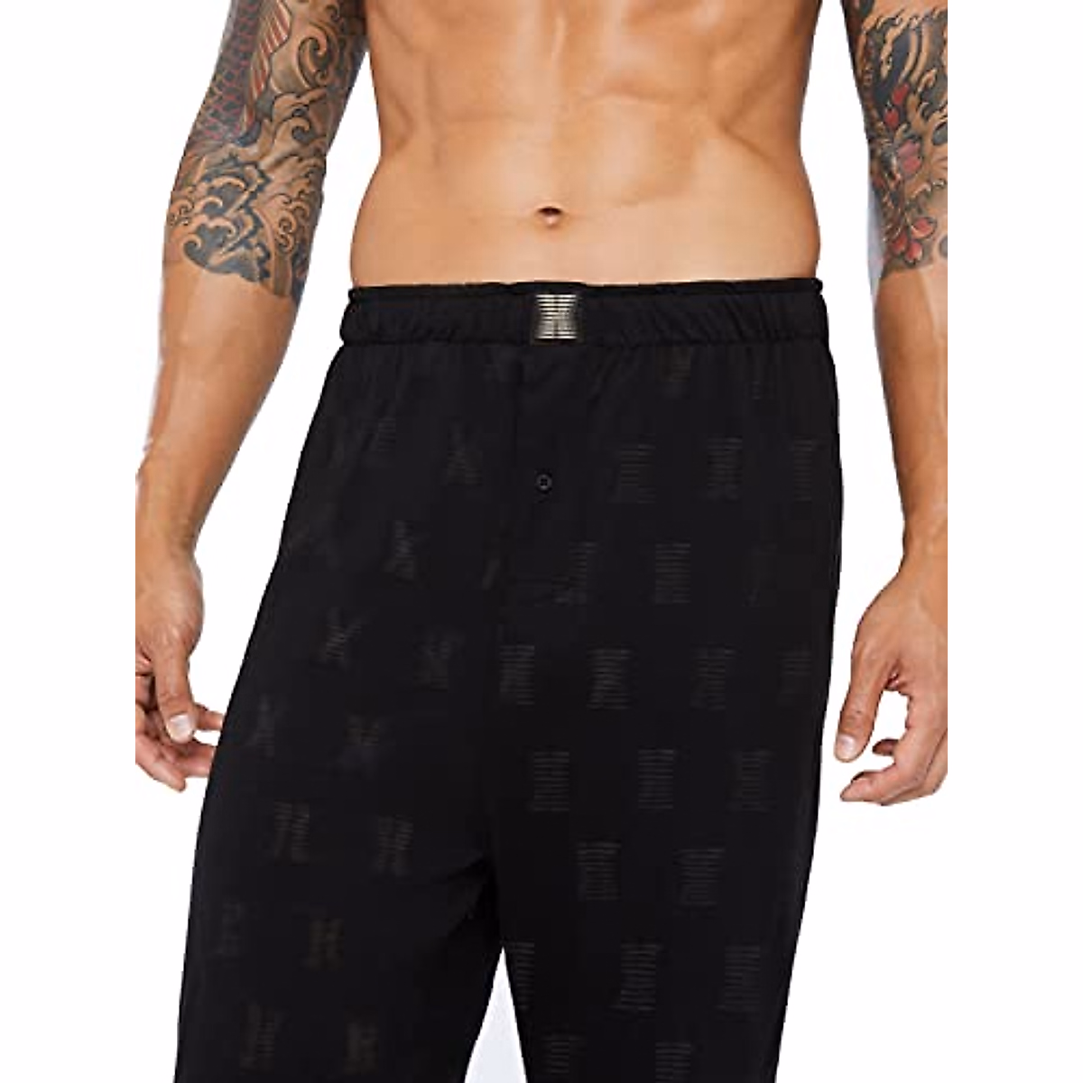 Savage X, Men's Sheer X Sleep Pant, Black Caviar, L