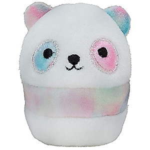 Squishville by Squishmallow Mini Plush Rainbow Dream Squad, Six 2” Rainbow Animals, Irresistibly Soft Colorful Plush, Mini Cat, Llama, and Panda Squishmallows