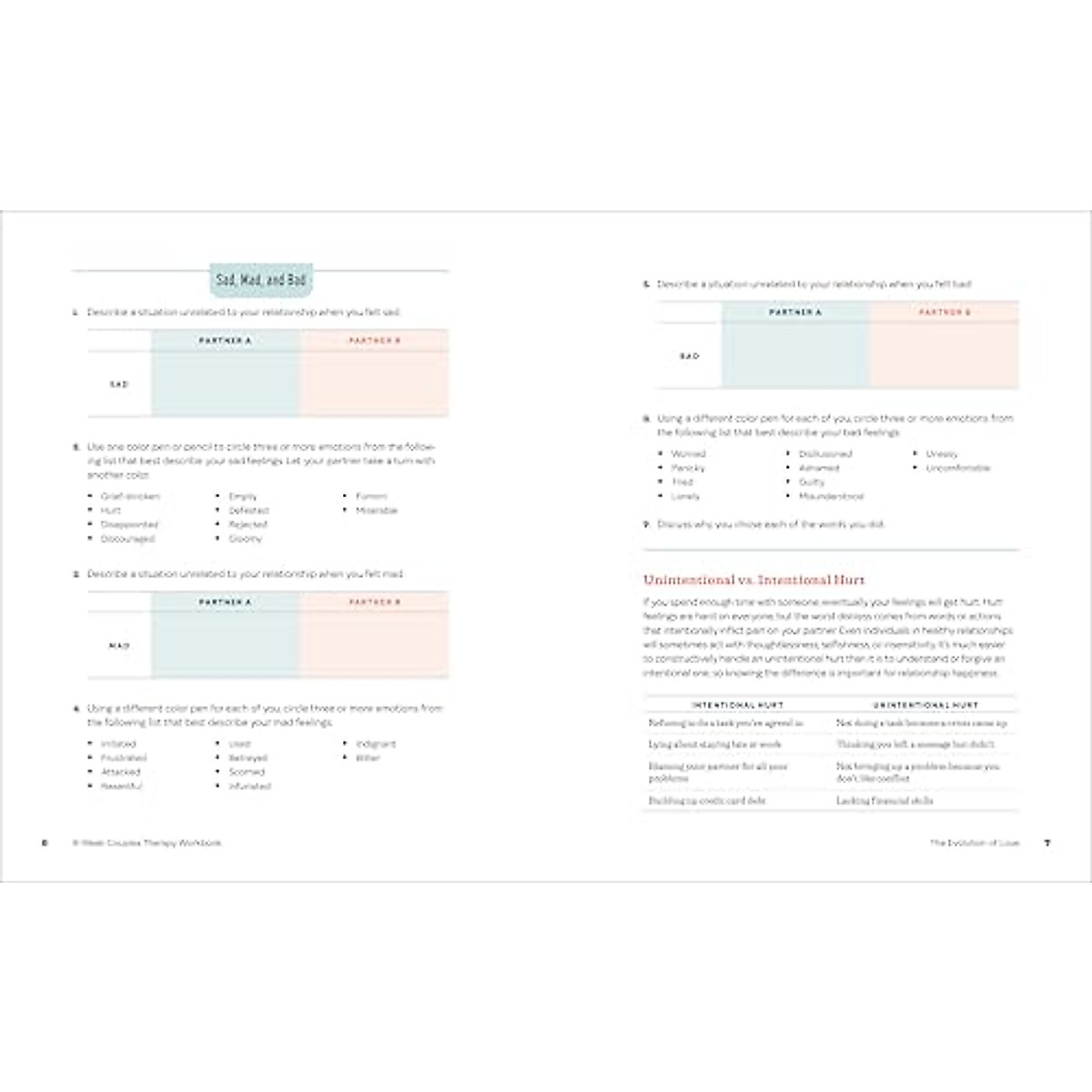 8-Week Couples Therapy Workbook: Essential Strategies to Connect, Improve Communication, and Strengthen Your Relationship
