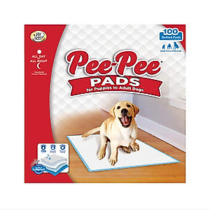 Four Paws Pet Select Pee Pee Pads for Dogs and Puppies 100 Count Standard: 22" x 22"