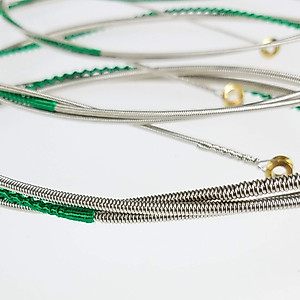 GHS Strings GHS Short Scale Balanced Nickels 4 Bass Strings Medium Gauge, 44-106, (32.75" Winding) (4700)