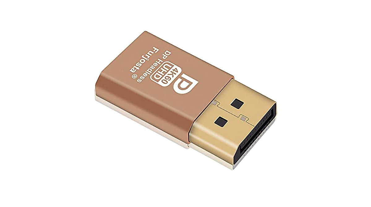 Furjosta 4K DisplayPort Emulator - Headless PC Solution