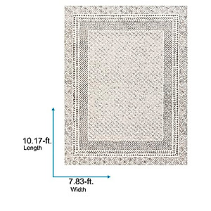 Artistic Weavers Melodie Boho Farmhouse Area Rug,7'10" x 10'2",Beige