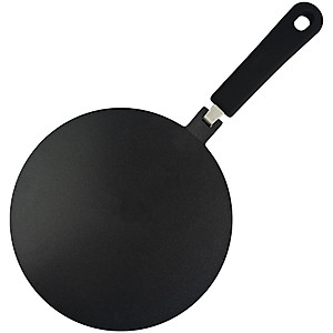 Heat Diffuser for Glass Cooktop, Induction Cooktop Adapter Plate for Moka Pot and Pans, Spray Teflon Paint with Detachable Handle, 9.45 Inches