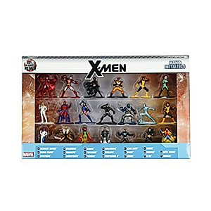Marvel X-Men 20 Pack Die-Cast Figures, 1.65" Scale Collectable Figurine 100% Metal