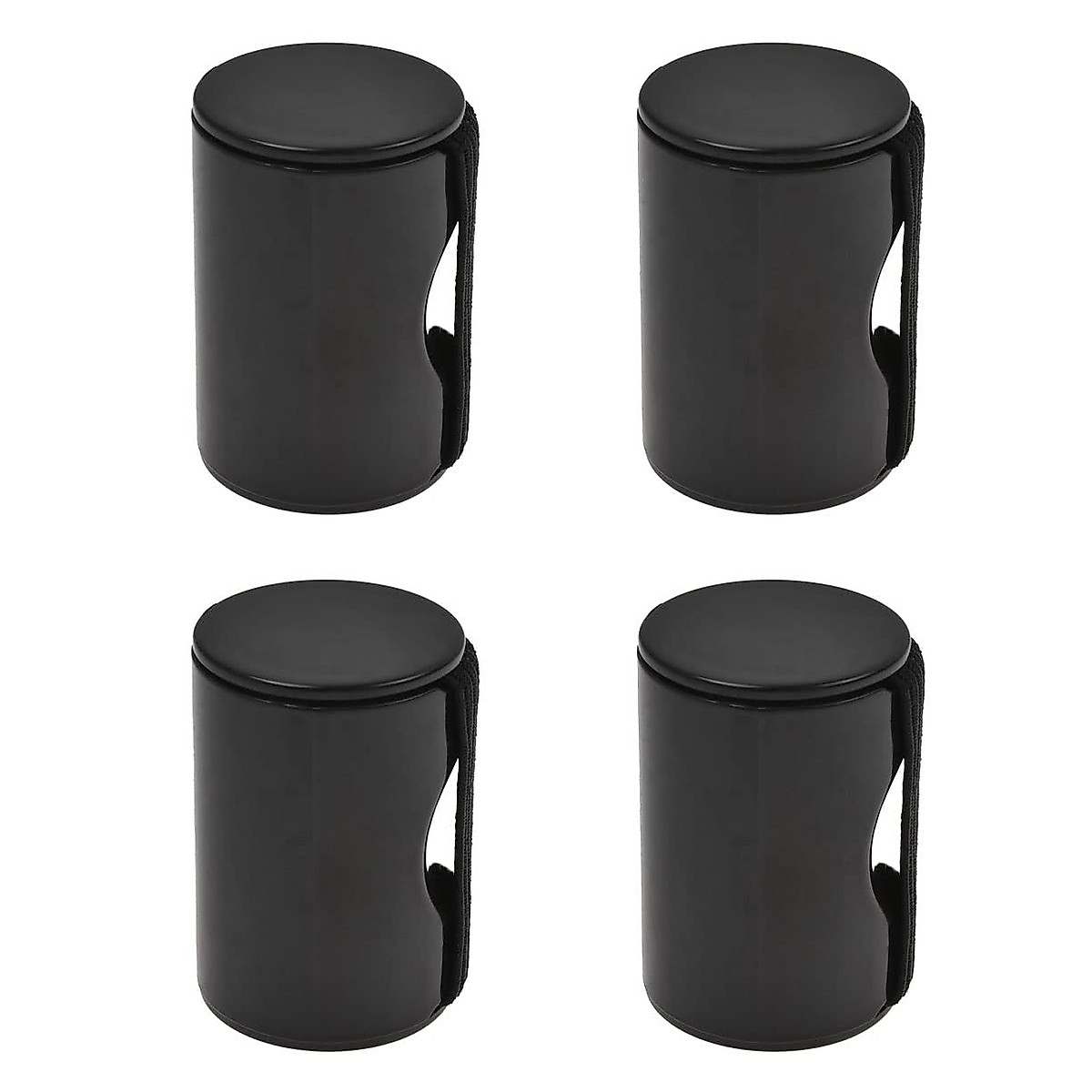 TUOREN Rhythm Shaker Set 4pcs Finger Sand Shakers Instruments Playing Accompaniment on the Guitar Ukulele Mandolin Banjo