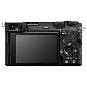 Sony a6700 Mirrorless Camera with 18-135mm Lens + 64GB Memory, Case, Gripster Tripodpod, and More (26pc Bundle) (Renewed)