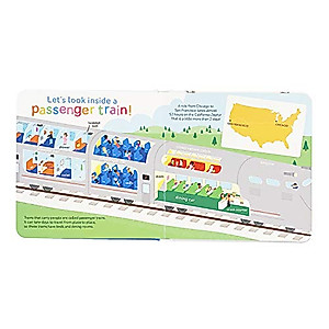 Trains Then and Now (Smithsonian Kids First Discovery Books)