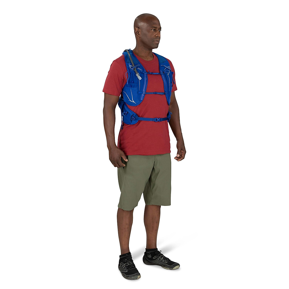 Osprey Duro 15 Men's Running Hydration Vest with Hydraulics Reservoir, Charcoal Grey, Large/X-Large