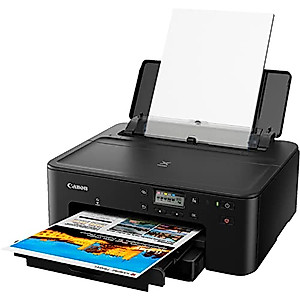 NEEGO Canon Wireless Pixma Inkjet Printer – Inkjet Computer Printers with 2-Sided Printing Function – Color Printer, Bonus Ink and 6 Ft Cable