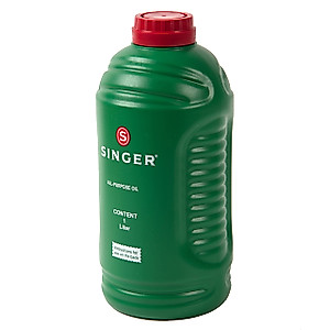SINGER Industrial Sewing Machine Oil - 1 Liter (33.8 Oz.) All Purpose Oil