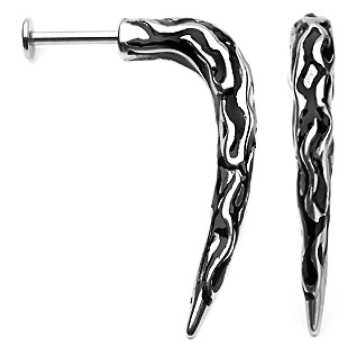 Covet Jewelry Tribal Claw Labret 316L Surgical Steel