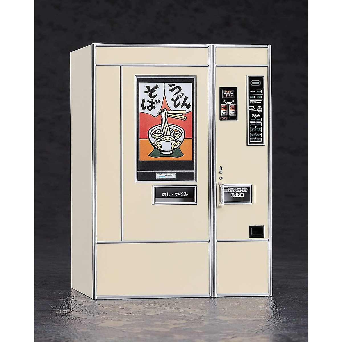 Hasegawa 1/12 Scale Nostagic Vending Machine Udon Soba - Plastic Model Building Kit # 62012