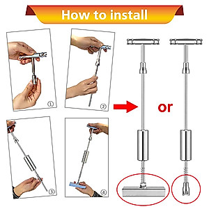 YOOHE Dent Puller Kit - 53pcs Paintless Dent Repair Kit with Slide Hammer T-Bar Dent Puller and Adjustable Gold Dent Lifter Puller for Car Hail Damage Dent & Ding Remover