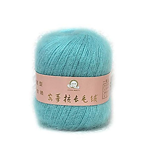 BELOWSYALER Soft Mohair Cashmere Wool Knitting Yarn Hand Knitwear Yarn DIY Shawl Scarf Crochet Thread Supplies