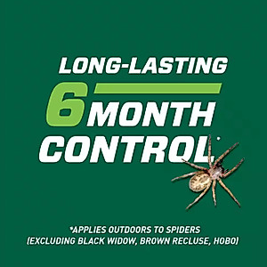 Ortho Bug B Gon Lawn & Landscape Insect Killer, 32 Fl oz. Ant, Flea, Tick, Flies, Spider Spray Mosquito Repellent Outdoor Patio, Home Defense Yard and Backyard, Pest Control + Pair of Safety Gloves