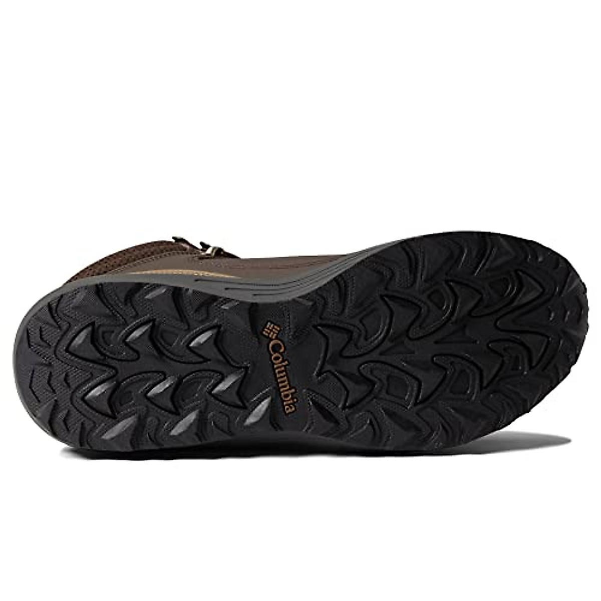 Columbia Men's Trailstorm Peak Mid Hiking Shoe, Cordovan/Black, 9