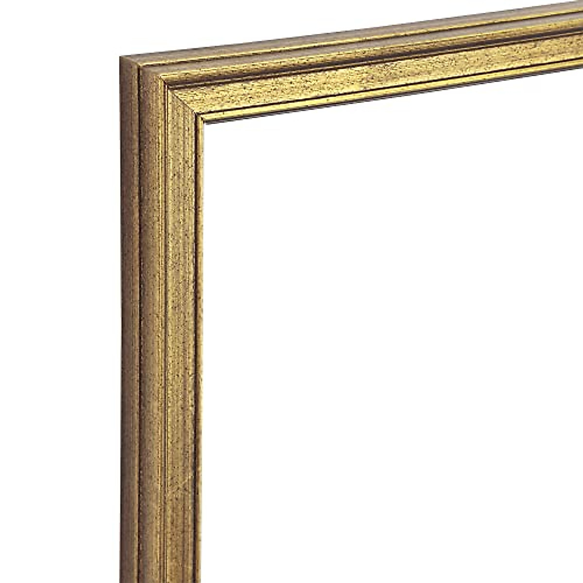Museum Collection Piccadilly Artist Vintage Picture Frames - 9x12 Gold - Single Frame for 1/2" Canvas, Paper and Panels, Museum Quality Wooden Antique Frame, Does not Include Glass or Backing