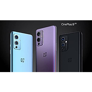 OnePlus 9 5G Dual LE2110 128GB 8GB RAM Factory Unlocked (GSM Only | No CDMA - not Compatible with Verizon/Sprint) China Version | Arctic Sky (Blue)
