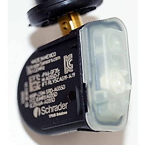 Schrader 33500 EZ-Sensor (314.9 MHz, 315 MHz, and 433 MHz) Programmable Fixed Angle Valve Tire Pressure Monitoring Sensors (TPMS), Needs Programming Before Installation - (Pack of 12)