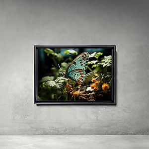 Abstract Painting Buy Canvas Wall Art, Butterfly Painting Art, Butterfly canvas, bedroom Butterfly wall art,Watercolor abstract Butterfly canvas painting