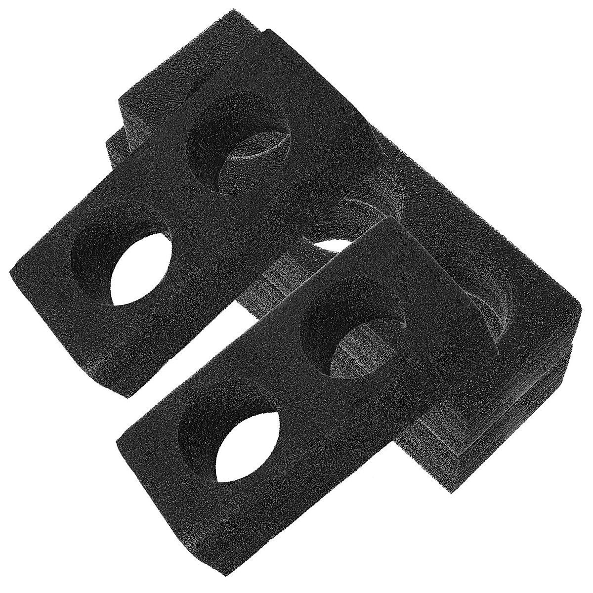 BCOATH 4 Pcs Cup Holder Milk Tea Holders Drink Carrier Tray to Go Coffee Holder Drink Carry Holder Cup Carrier Tray Tray Black Trays Takeout Cup Trays Cold Drink Pearl Cotton Sofa