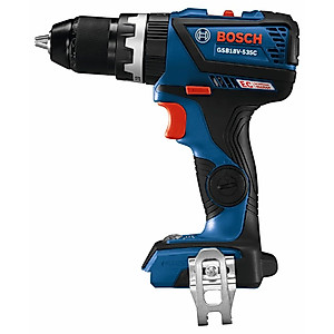 BOSCH GSB18V-535CN 18 V Ec Brushless Connected-Ready Compact Tough 1/2 In. Hammer Drill/driver (Bare Tool)
