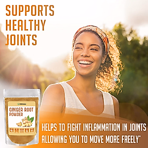 XPRS Nutra Ginger Powder - Premium Ground Ginger Root Powder with Potent Spicy Flavor - Ground Ginger Powder - Vegan Friendly Sustainably Grown Powdered Ginger (4 Ounce)